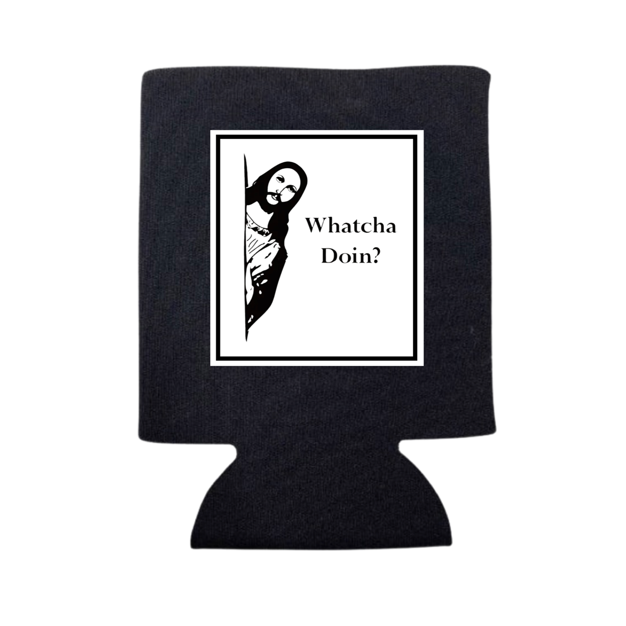 WHATCHA DOIN? PEAKING JESUS CAN COOLER by dkhandmade - Fun for Outdoor ...